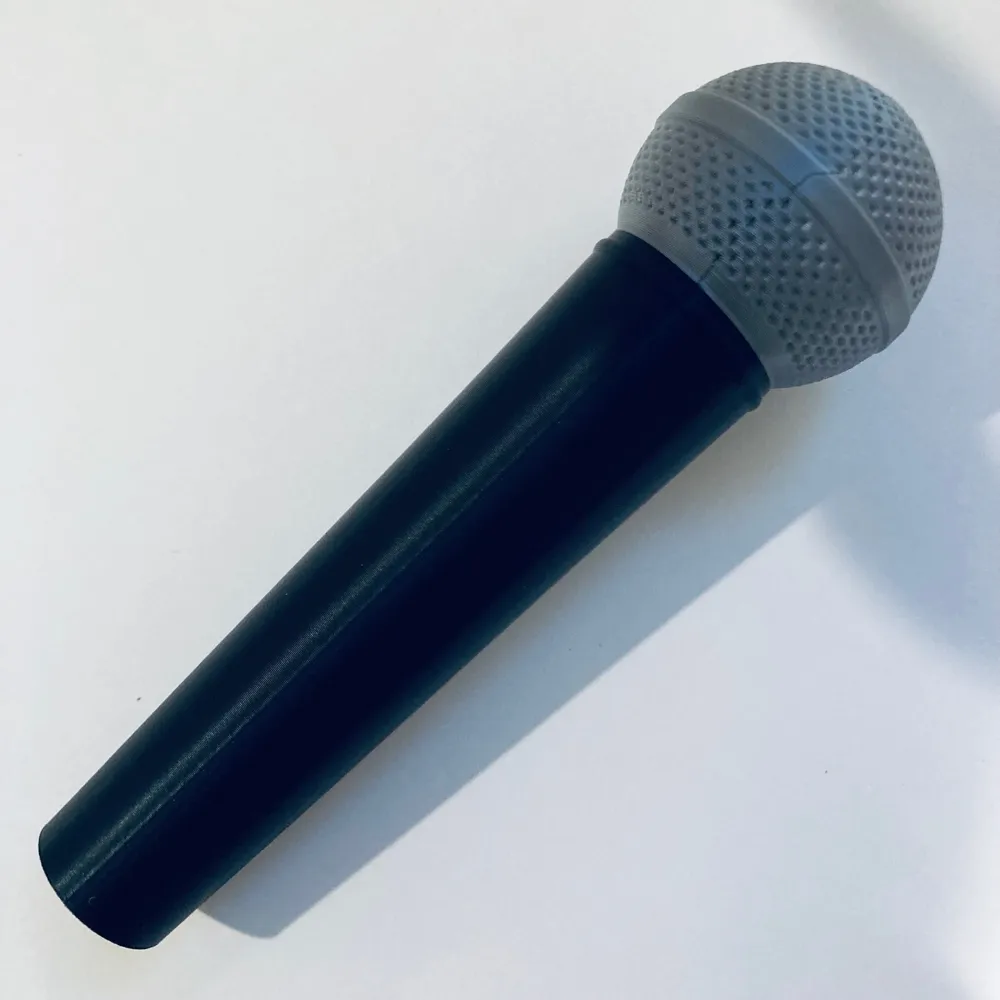 Cosplay Microphone Handheld Mic by 3Doodles MakerWorld: Download Free ...