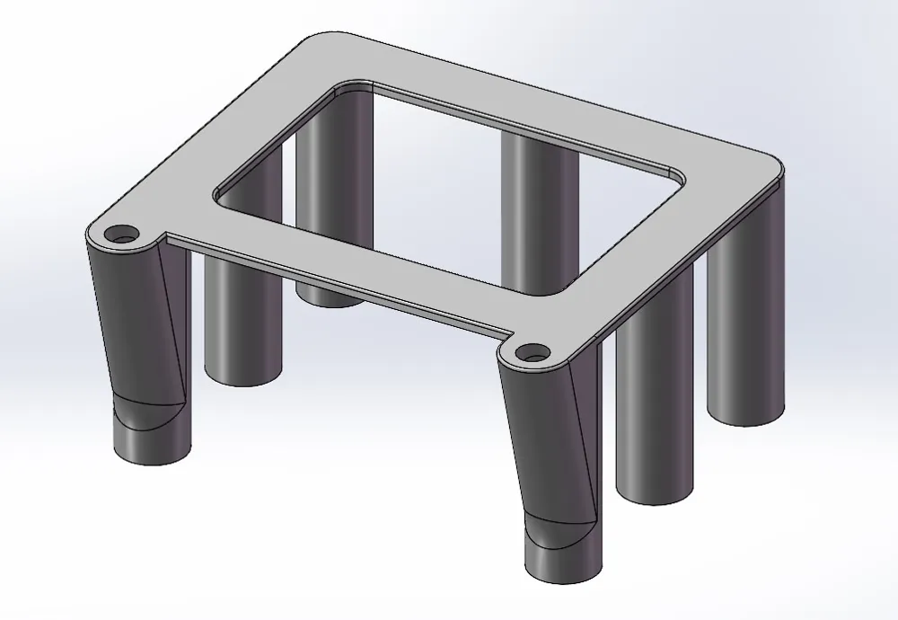 Moniter Raise stand with (and without) pen holders by gbbb - MakerWorld
