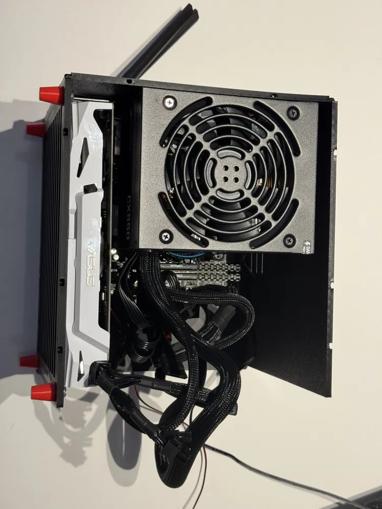 11.2L Mini ITX Case with ATX PSU (No Riser Needed) by Thud MakerWorld ...