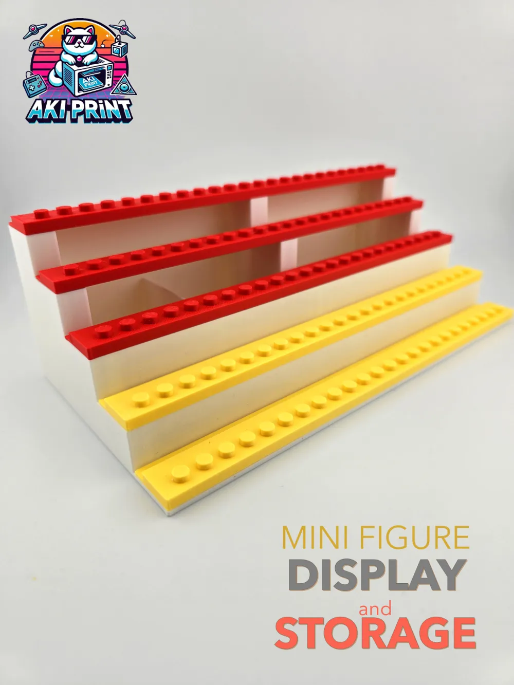 Mini Figure Display and Storage by AkiPRINT MakerWorld: Download Free ...
