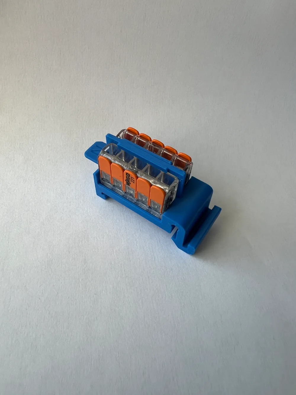 Wago 221 DIN Rail Mount - Free 3D Print Model - MakerWorld