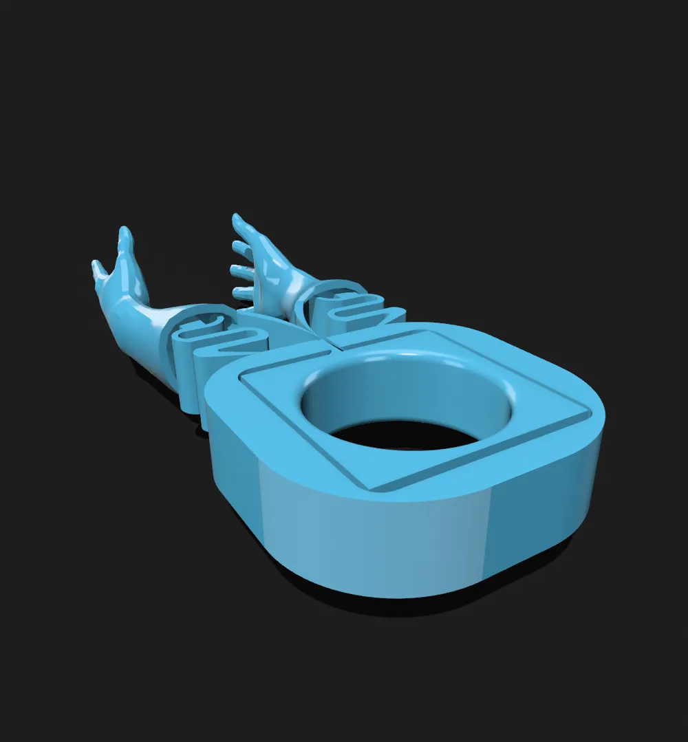 Chips Grabber - Eating in style - Free 3D Print Model - MakerWorld