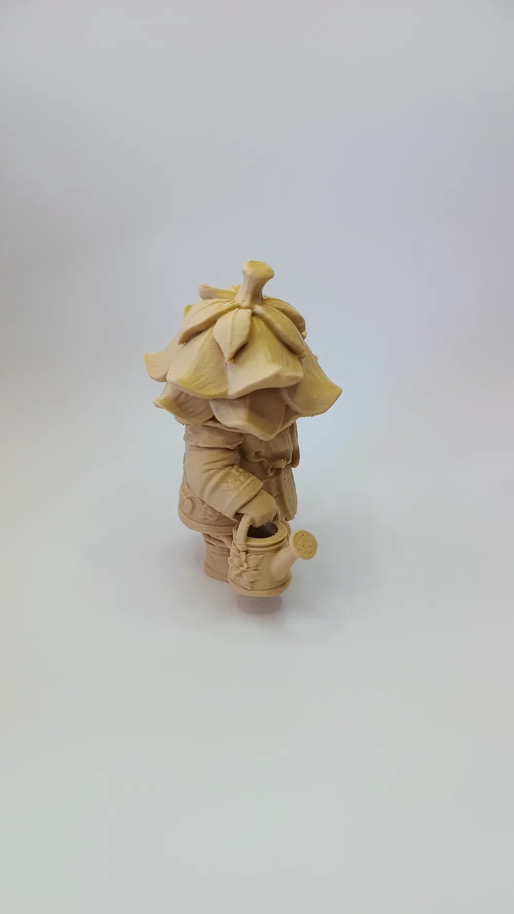 Leaf Gnome Gardener with Watering Can - Free 3D Print Model - MakerWorld