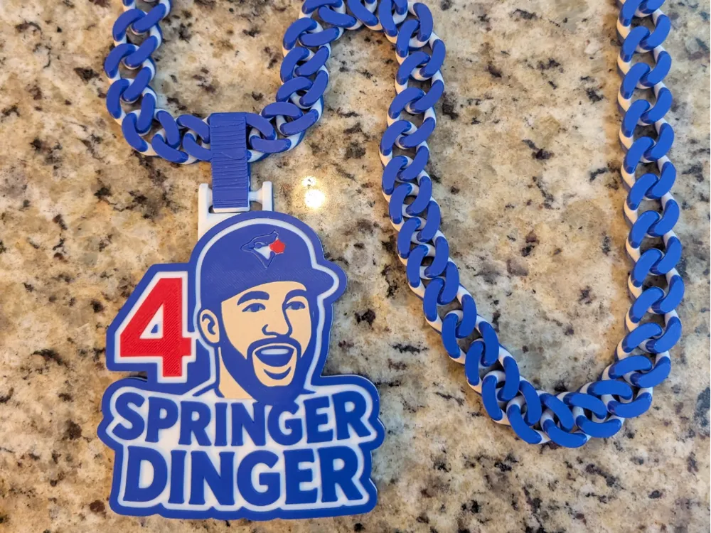Springer Dinger Chain - Free 3D Print Model - MakerWorld