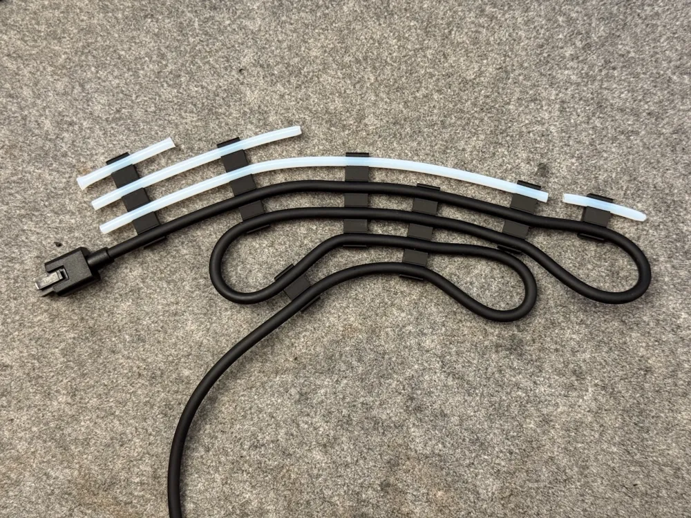 Clips for AMS cables and PTFE cables H2S / H2D - Free 3D Print Model ...