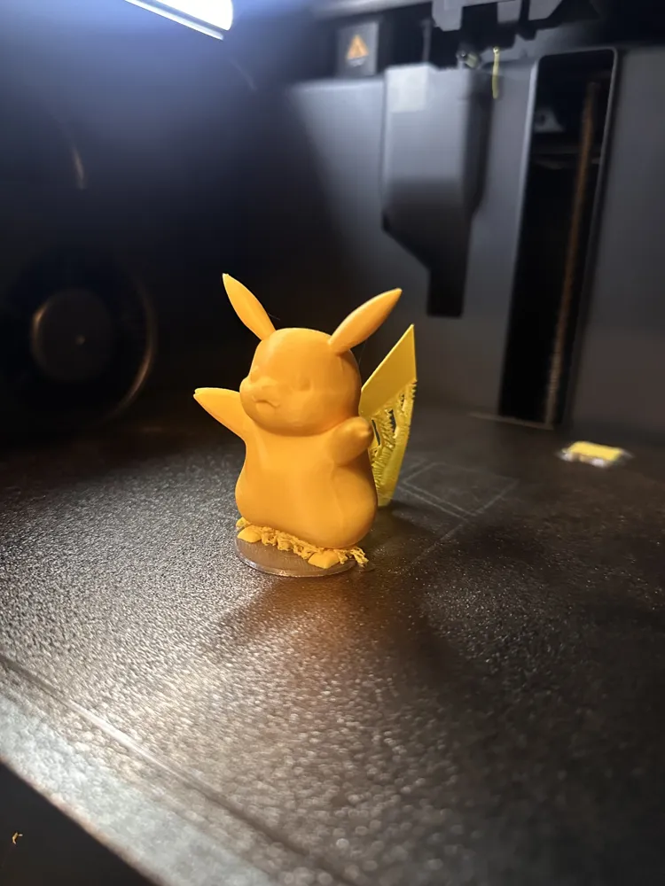Pikachu 3D Print – Shockingly Cute Desk Companion! by ...