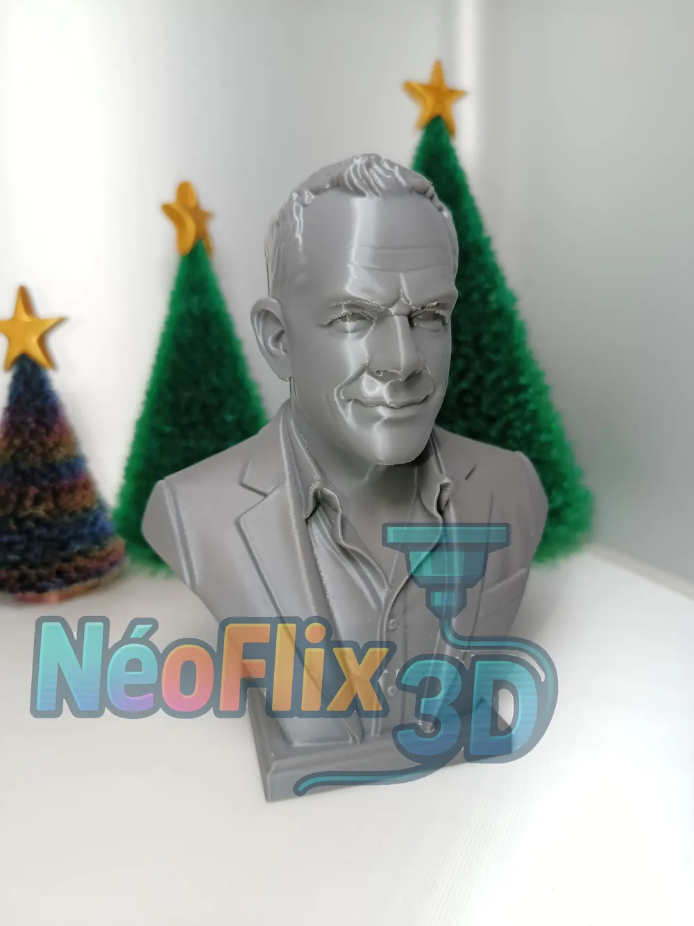 Realistic Bust of Singer Garou - Free 3D Print Model - MakerWorld