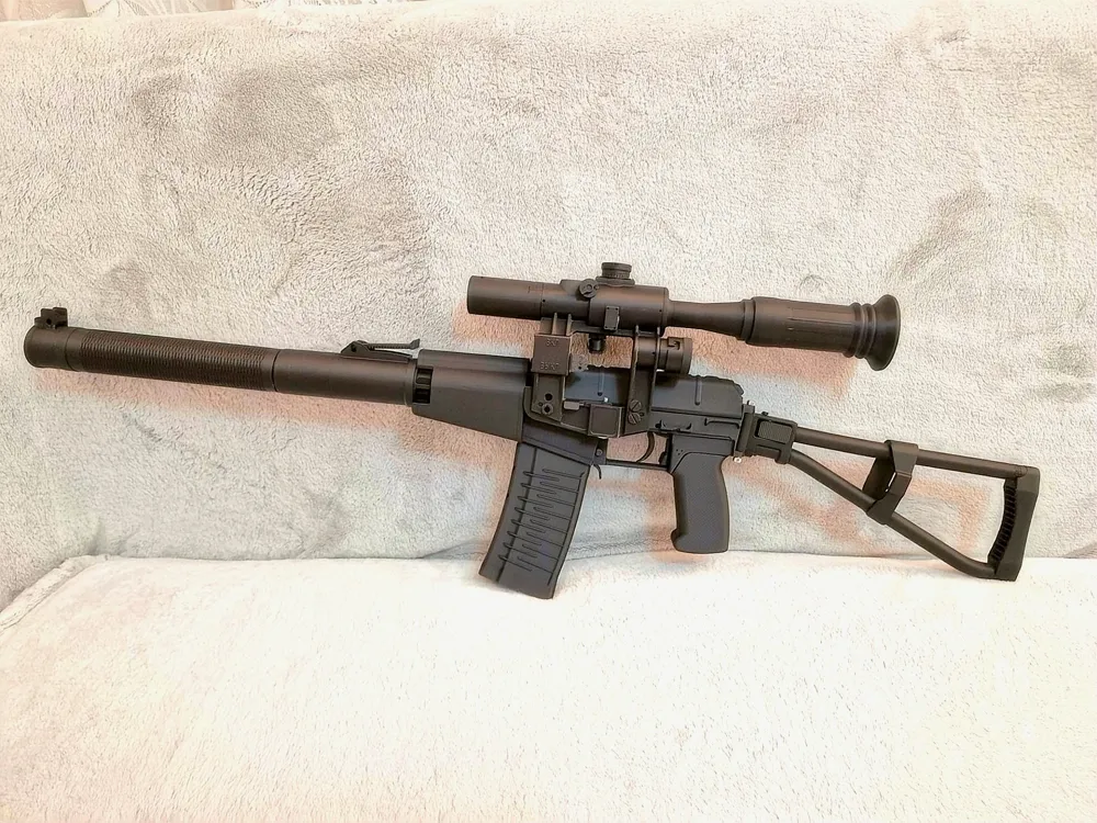 AS Val silent automatic rifle Special Forces - Free 3D Print Model ...