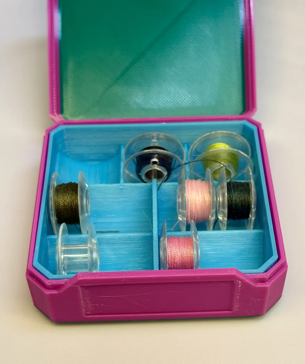 Bobbin Organizer Insert for Small Parts Boxes - Free 3D Print Model ...