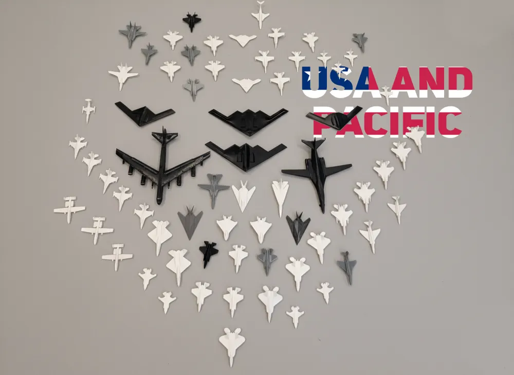 1:144 Aircraft Models - Free 3D Print Model - MakerWorld