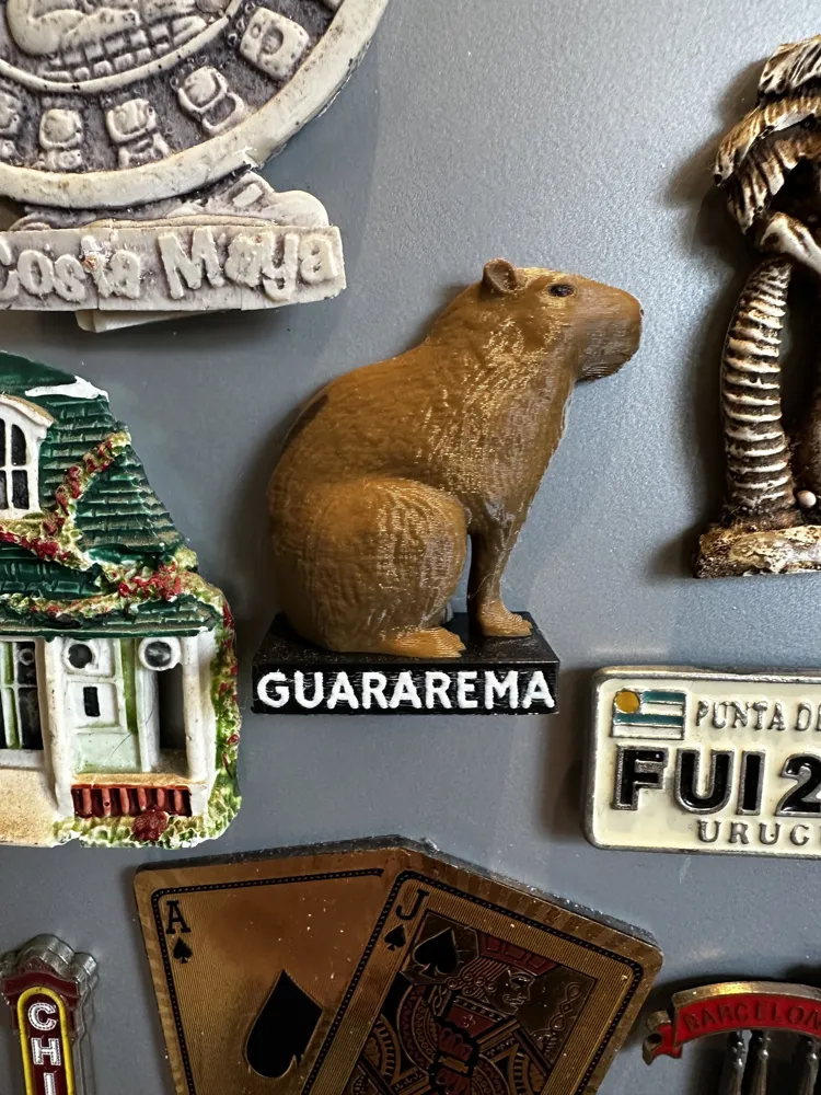 Capybara Magnete - Free 3D Print Model - MakerWorld