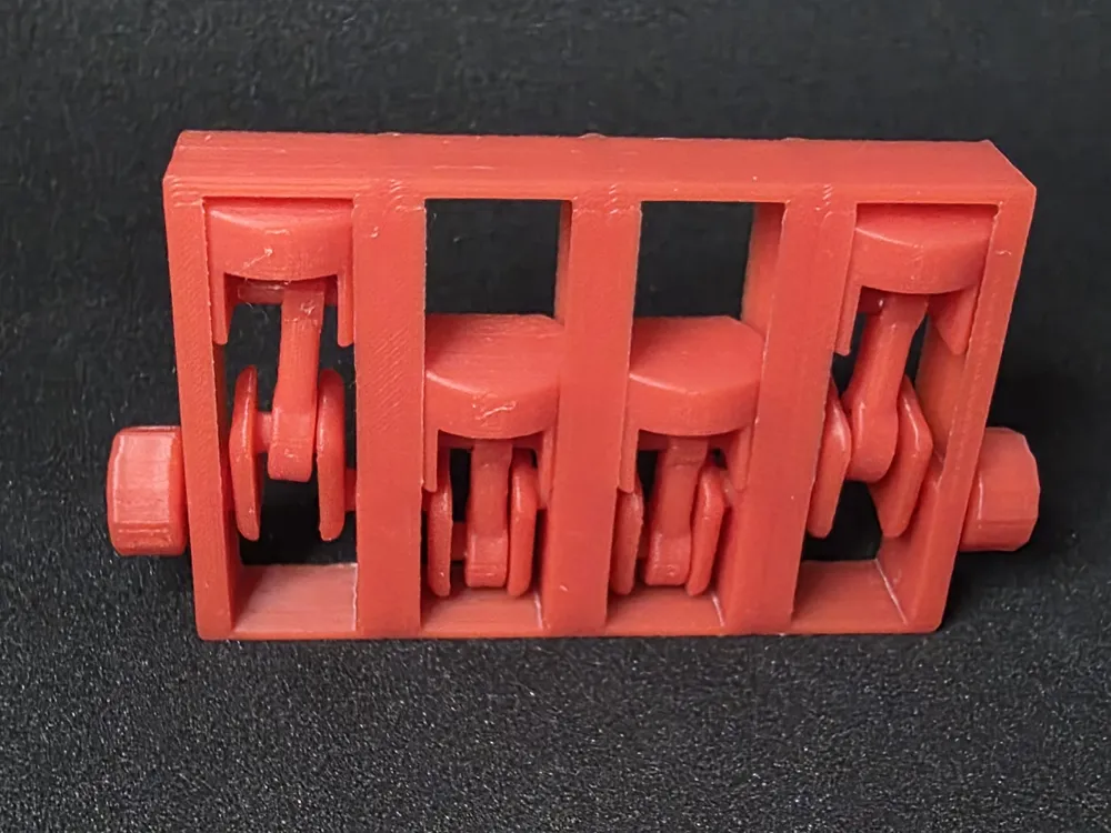 Engine Fidget 4 Cylinder - Free 3D Print Model - MakerWorld