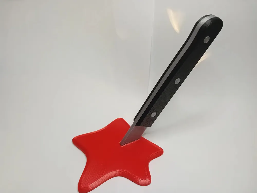 Kitchen Knife Stab Magnetic Prop by s.oezguer - MakerWorld