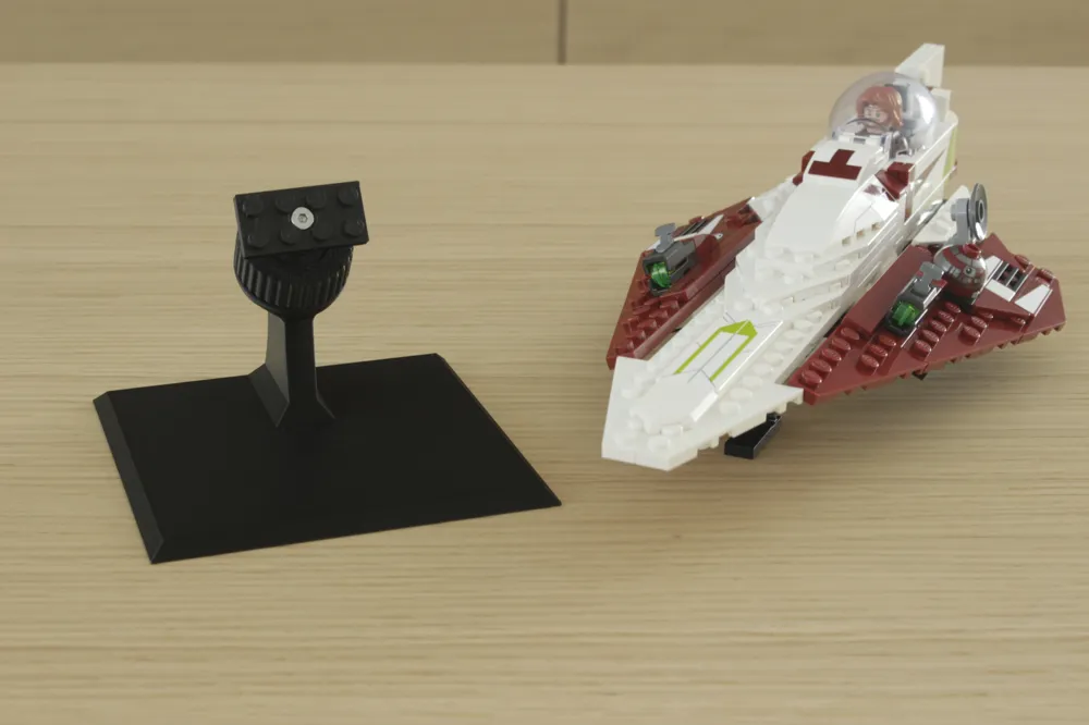 Fully Rotatable low Leg0 Brick Stand 35° - Free 3D Print Model - MakerWorld