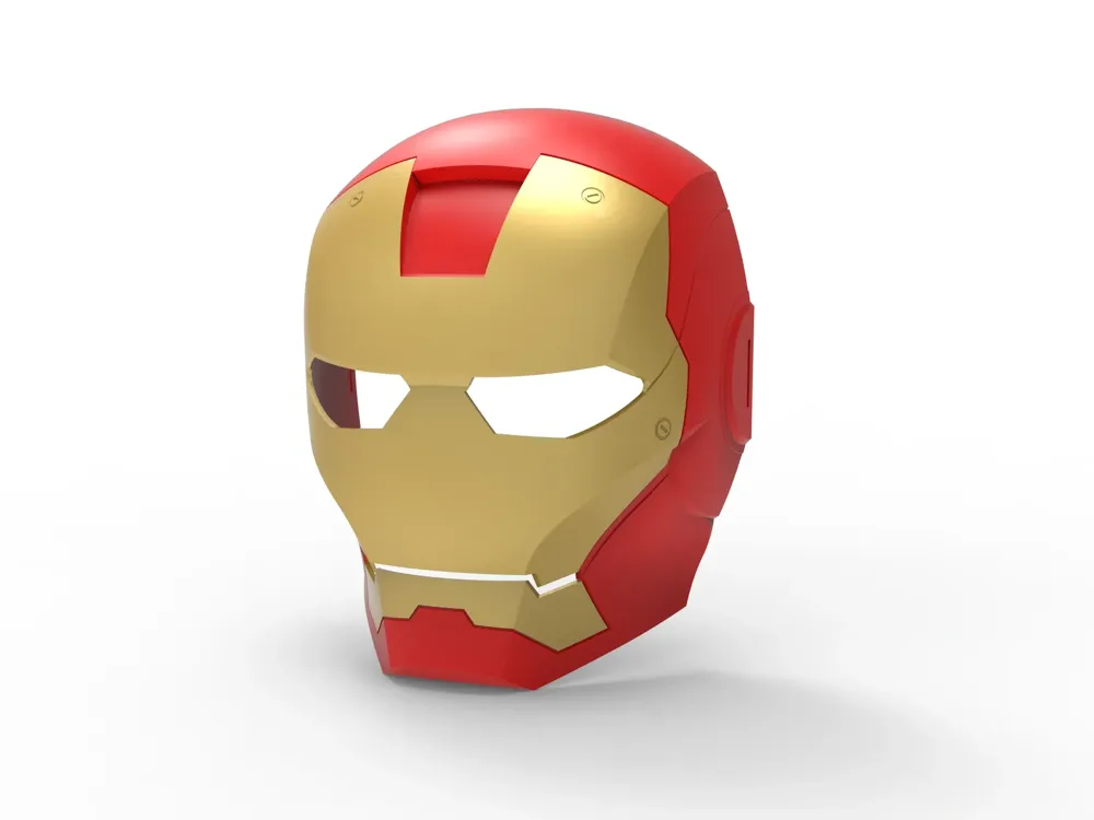 Iron Man Mask - Free 3D Print Model - MakerWorld