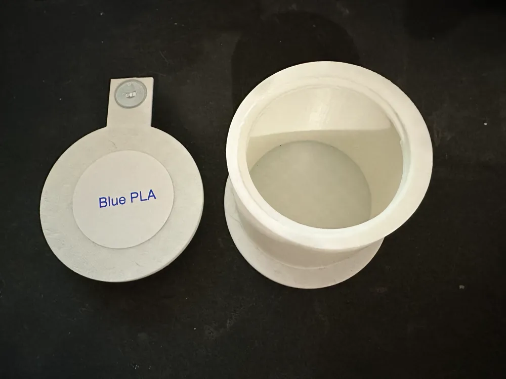 Bambu AMS Spool weight with built in RFID tag holder by PTBBDesigns ...