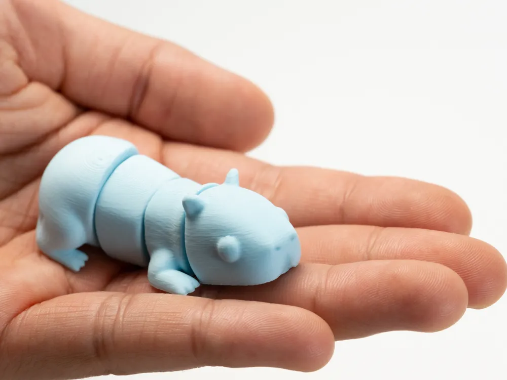 Flexi Capybara -Articulated - Free 3D Print Model - MakerWorld