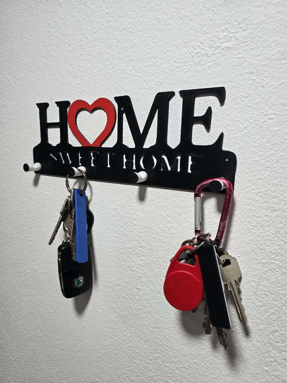 Home sweet home Key Hanger wall decoration by 3Devil - MakerWorld