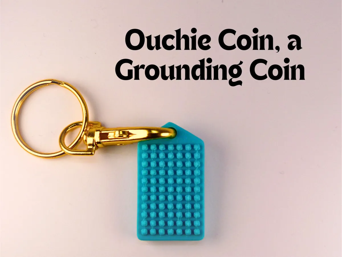 Ouchie Coin, a Grounding coin - Free 3D Print Model - MakerWorld