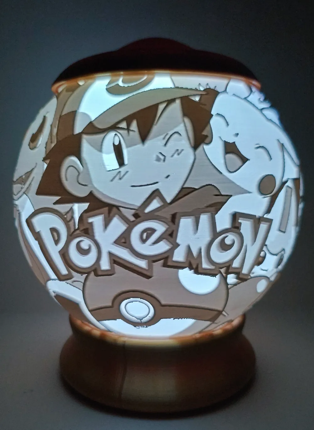 Pokemon NIGHT LIGHT LITHOPHANE by 3DPowerbuilt - MakerWorld