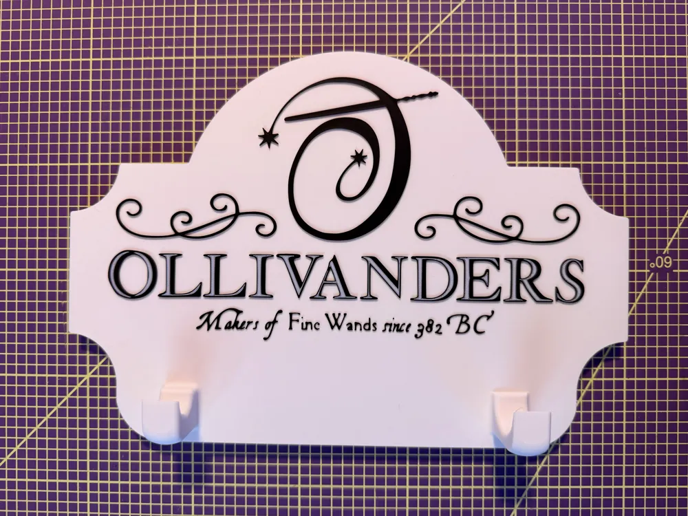 OlliVanders Wand Holder - Free 3D Print Model - MakerWorld