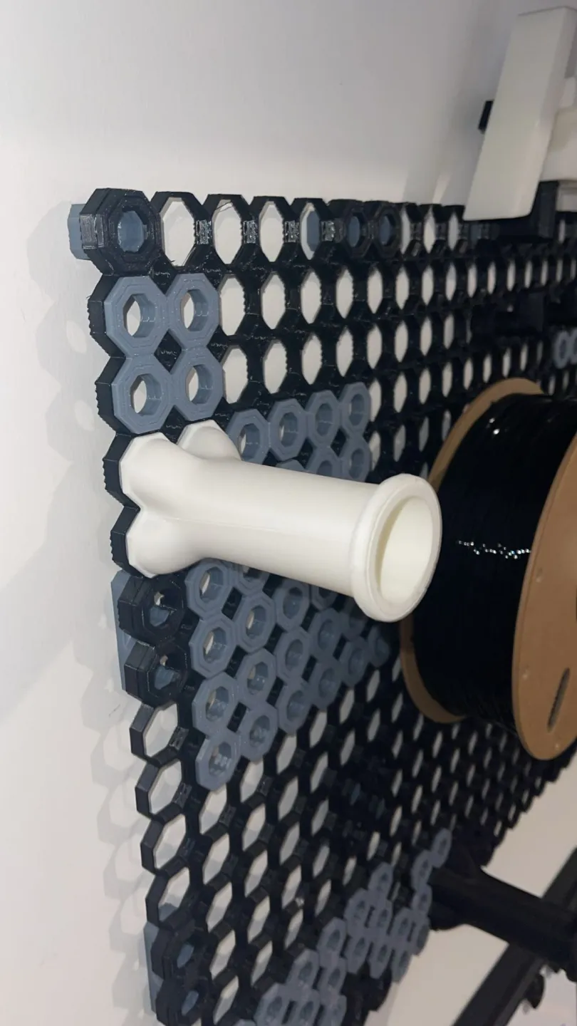 Sturdy Multiboard filament Spool Holder QUAD SNAP by zurasaur - MakerWorld