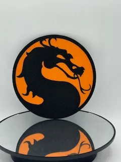 Mortal Kombat 6 inch Logo by sesh3d MakerWorld: Download Free 3D Models