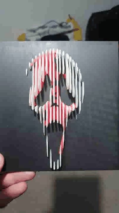 Bloody Ghostface Layer Art Decor by Ellcato3D MakerWorld: Download Free ...