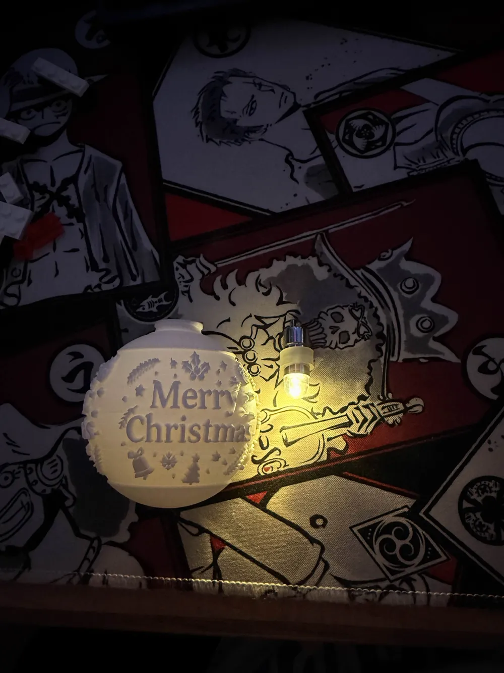 Christmas tree bauble Merry Christmas - Free 3D Print Model - MakerWorld