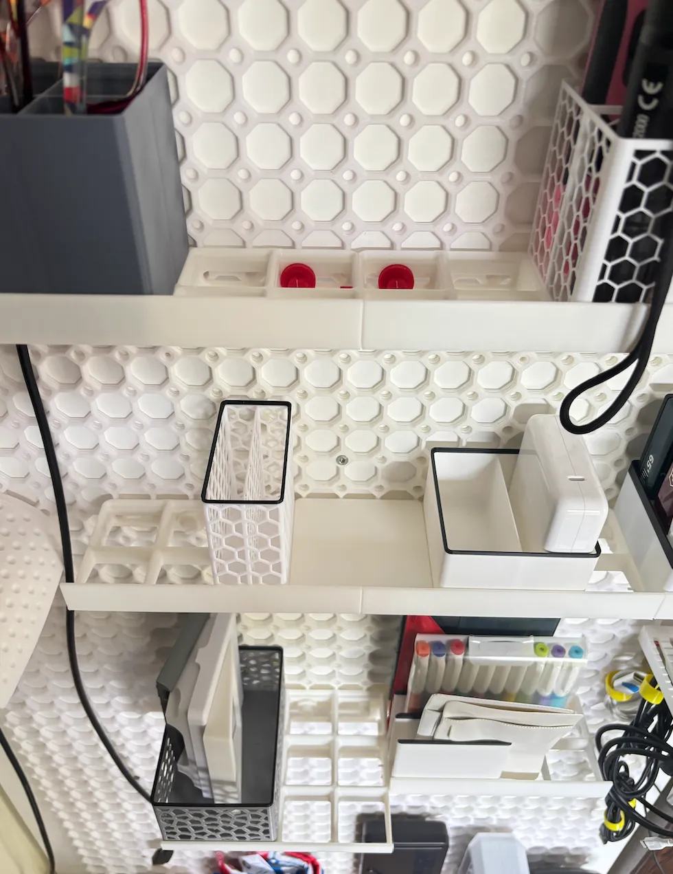 Infinite gridfinity shelf for Multiboard and other by 駄目g MakerWorld ...