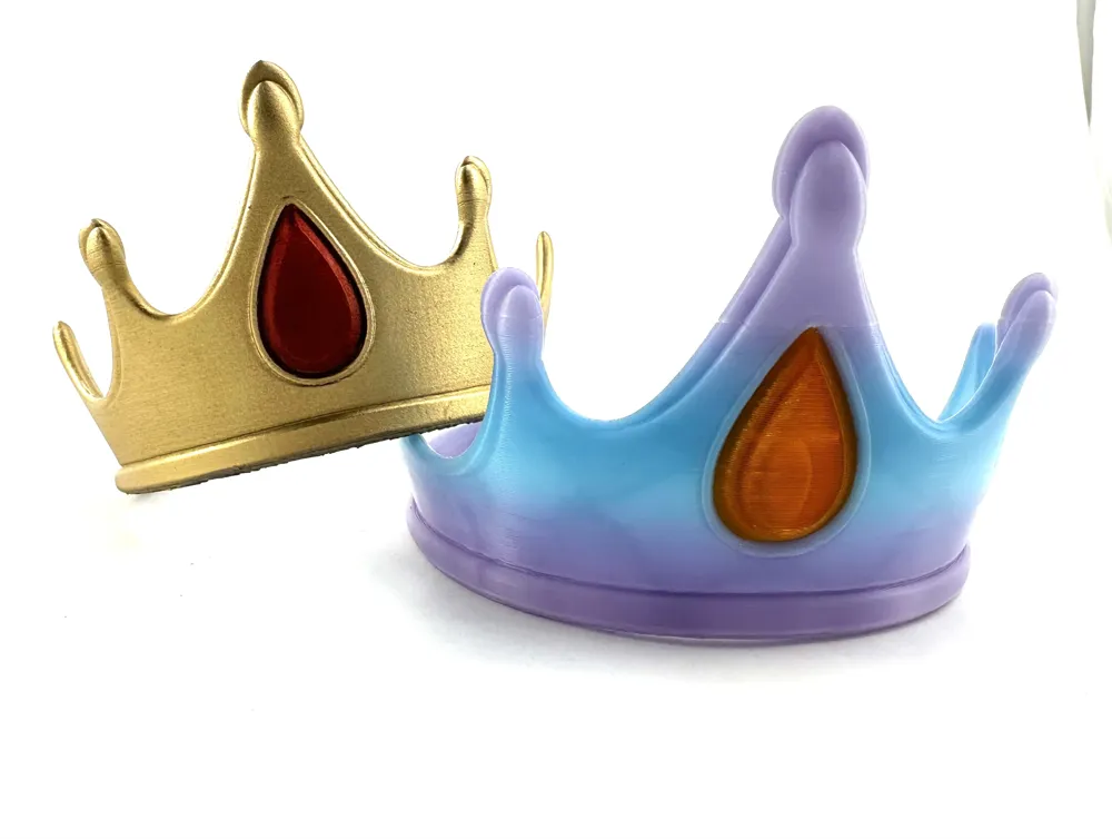 Disney Style Princess Crown - Free 3D Print Model - MakerWorld