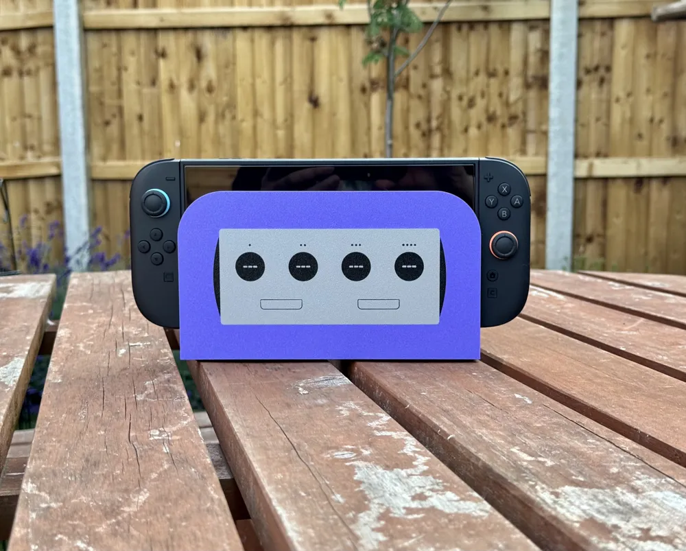 Nintendo Switch 2 Gamecube style dock face plate - Free 3D Print Model ...