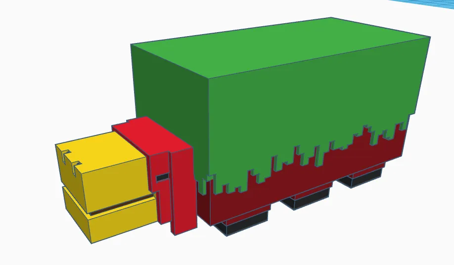 Minecraft Sniffer by Timothy MakerWorld: Download Free 3D Models