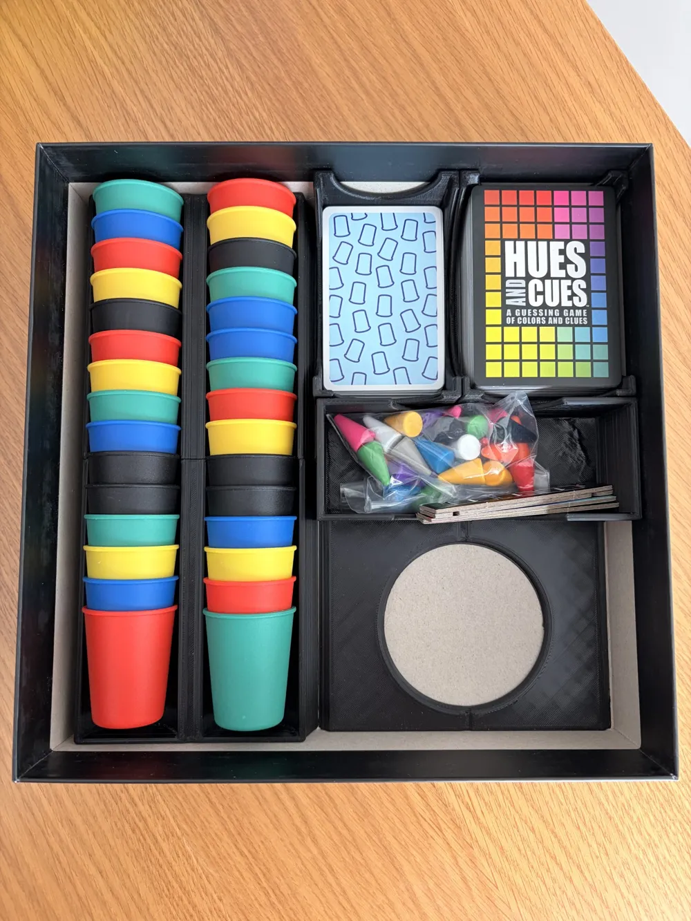 Hues and Cues + Speed Cups Insert - Free 3D Print Model - MakerWorld