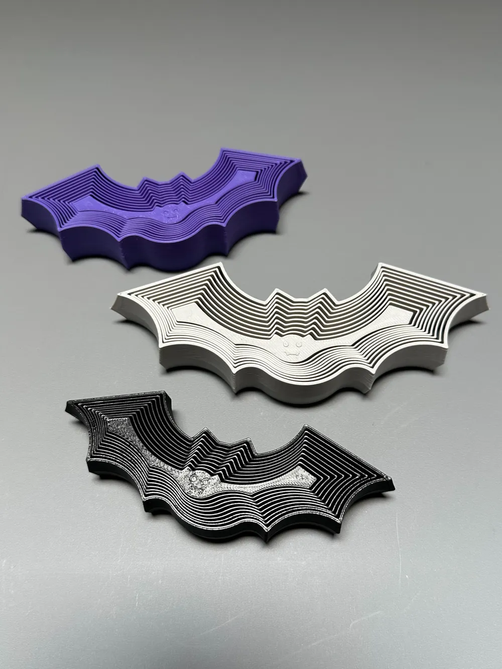 Bat Layered Fidget (2 Sizes) - Free 3D Print Model - MakerWorld
