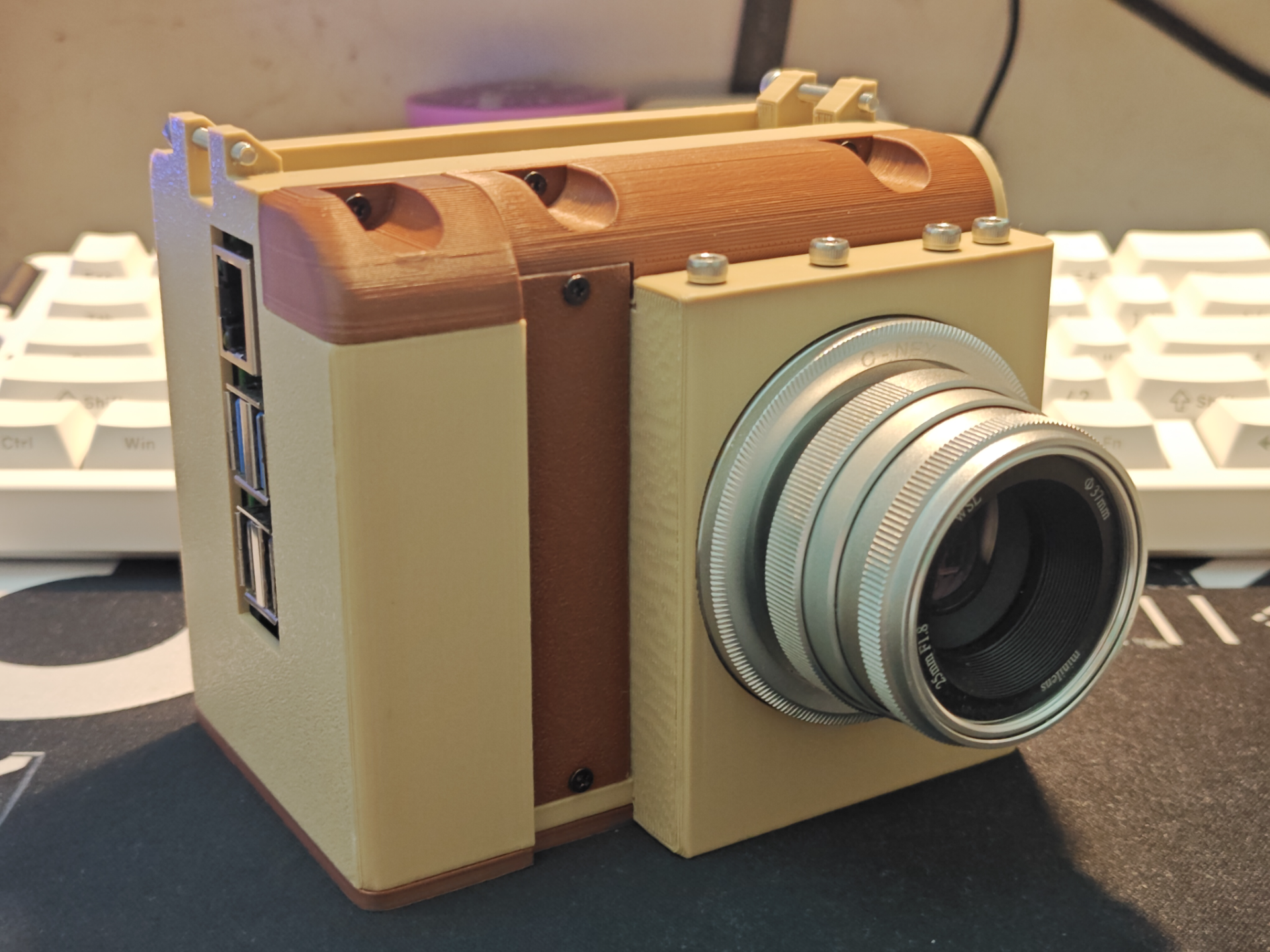 Raspberry Pi Camera APERTUS-C1 by 哆啦A梦 MakerWorld: Download Free 3D Models