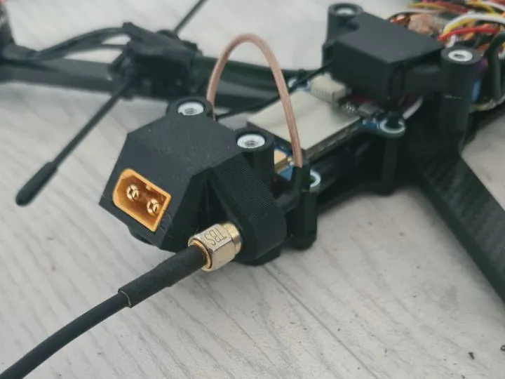 XT60 and Antenna Mount - Free 3D Print Model - MakerWorld