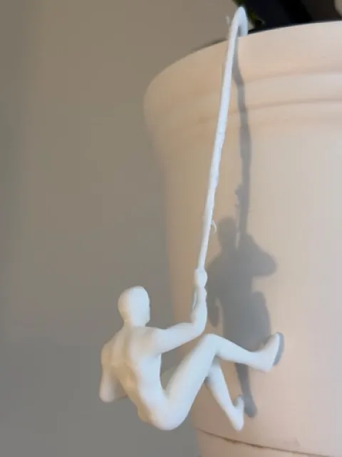 Rope Climber: Hanging Figure Sculpture by Isaac MakerWorld: Download ...