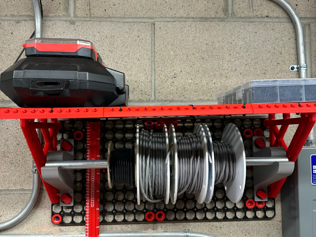 Multiboard 1/2" EMT Wire/Cable Holder - Free 3D Print Model - MakerWorld