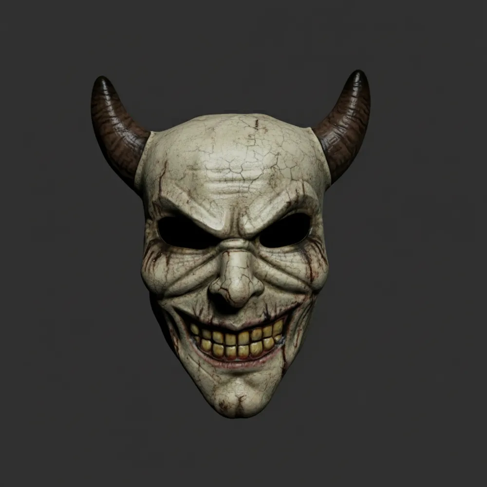 Black Phone Mask - Free 3D Print Model - MakerWorld