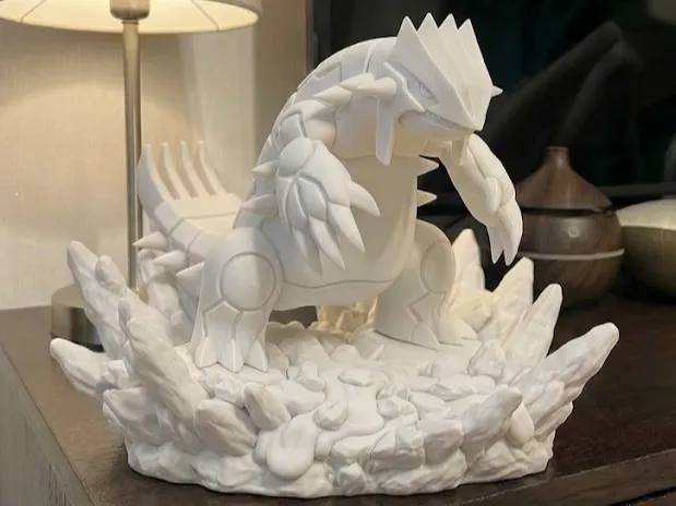 Pokemon Groudon: "The Continent Creator" - Free 3D Print Model - MakerWorld