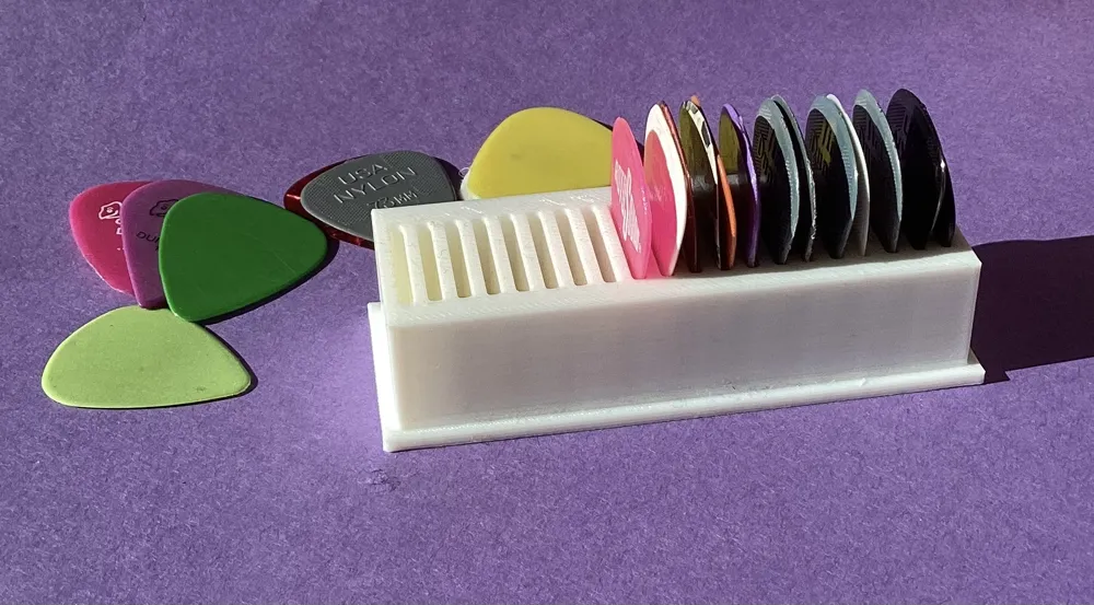 Plectrum Organizer - Free 3D Print Model - MakerWorld