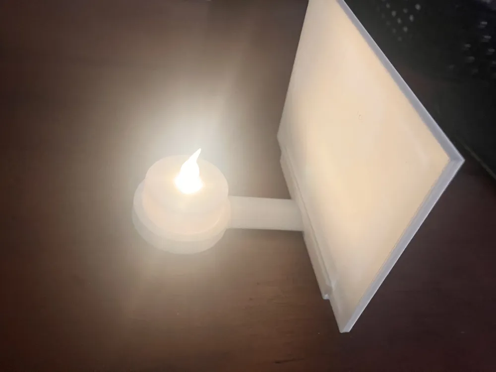 Lithophane Tea Light by SwampS3D MakerWorld: Download Free 3D Models
