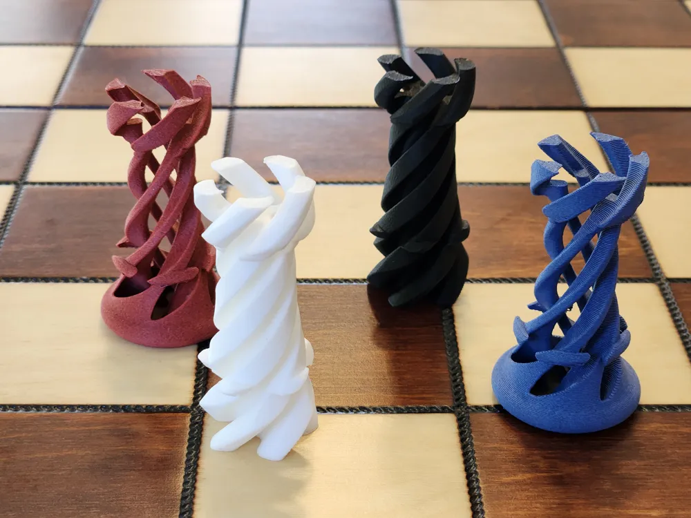 Chess Rook Imposible Passthrough by MR. Printer MakerWorld: Download ...