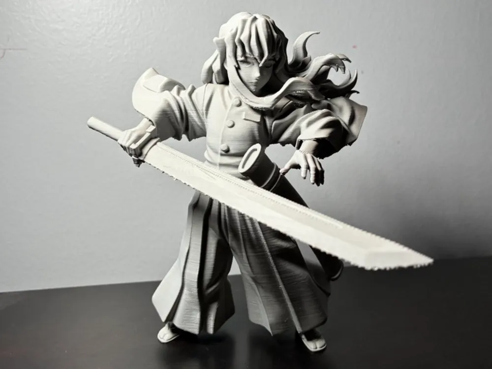 Muichiro Tokito: The Mist Hashira Action Figure - Free 3D Print Model ...