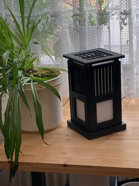 Japanese Ido style lamp by gary.sinkowitz MakerWorld: Download Free 3D ...