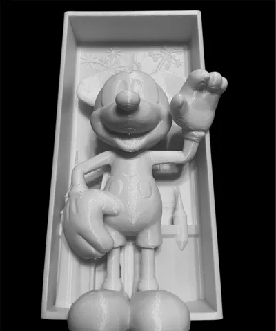 Book Nook Mickey Mouse by Major League Mods - MakerWorld