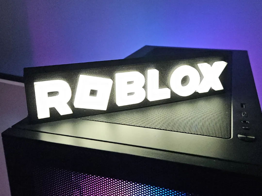 Roblox Led Sign - Free 3D Print Model - MakerWorld
