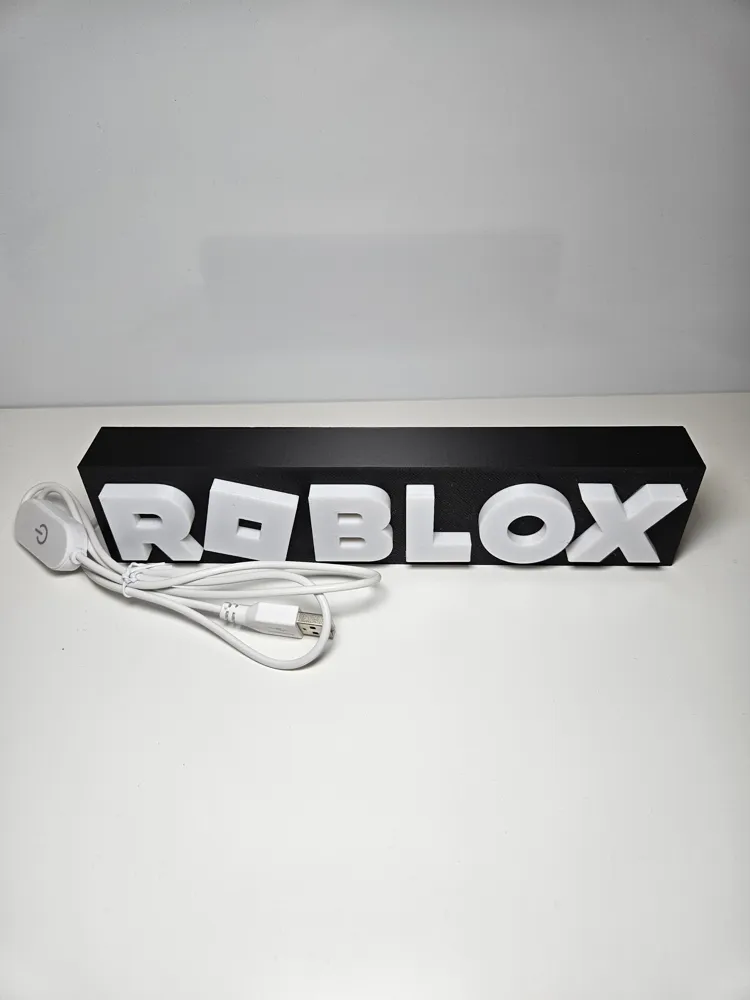 Roblox Led Sign - Free 3D Print Model - MakerWorld