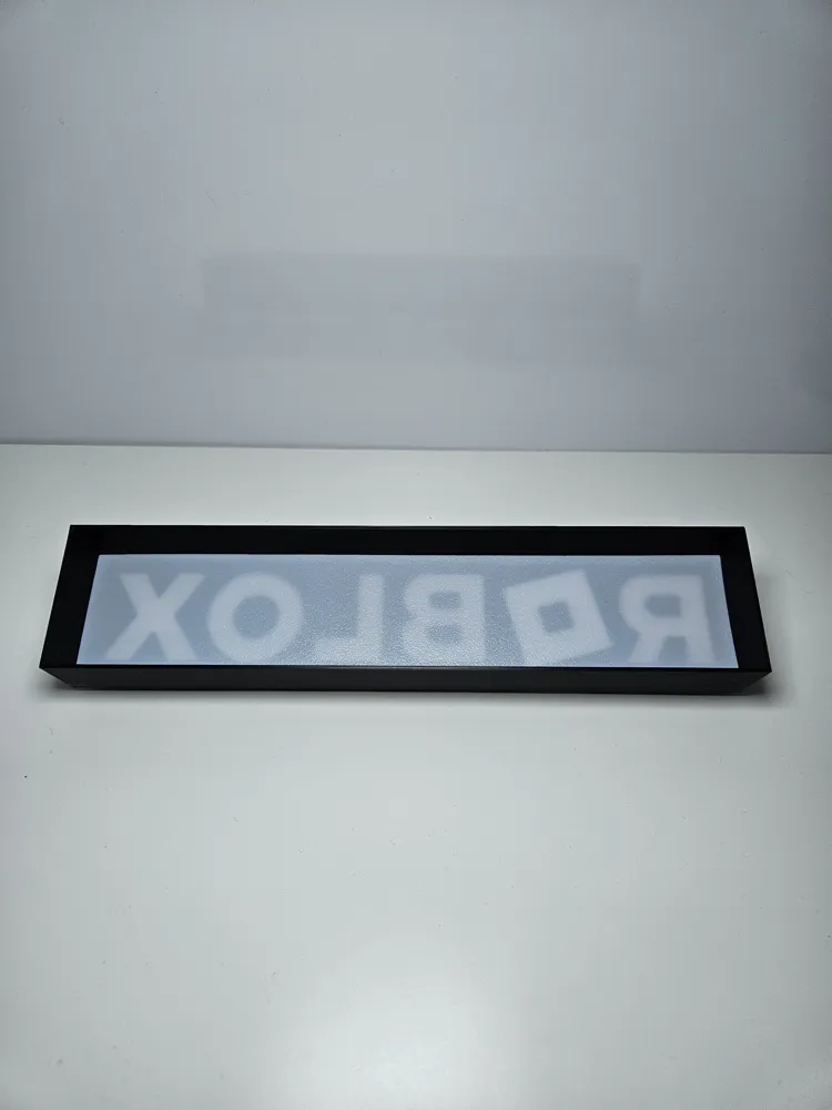 Roblox Led Sign - Free 3D Print Model - MakerWorld